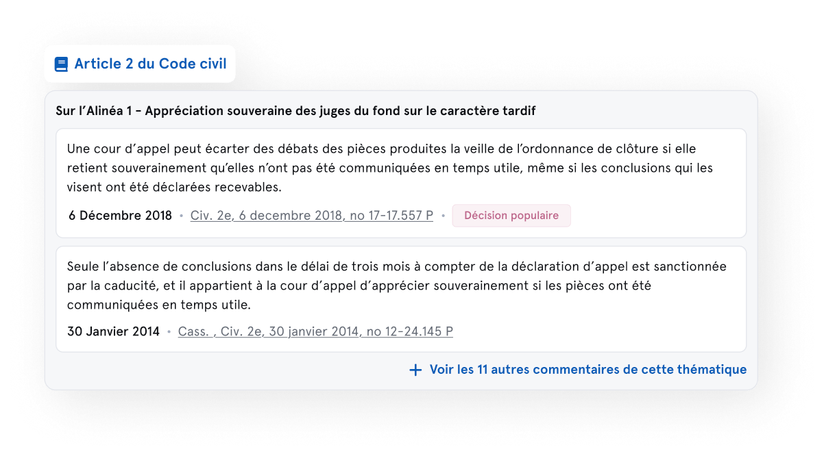 Les Fonctionnalités Pappers Justice